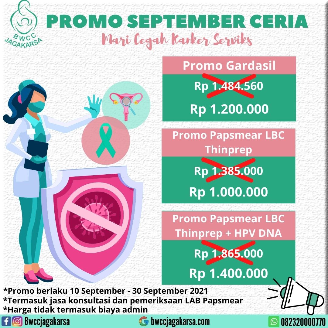 Promo September Ceria - BWCC Jagakarsa