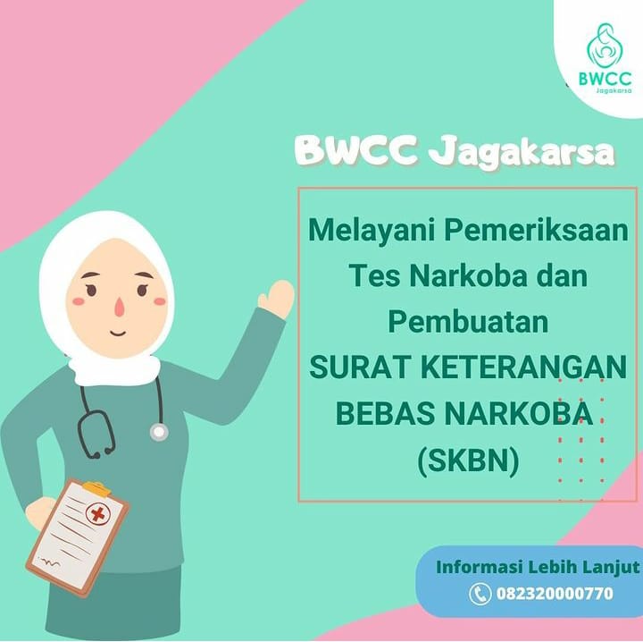 BWCC Jagakarsa Hadirkan Layanan Pemeriksaan Tes Narkoba - BWCC Jagakarsa