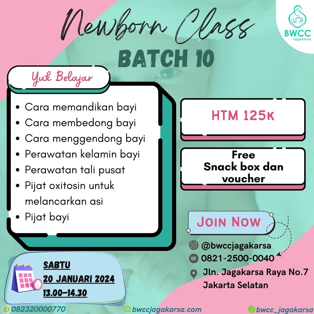 Newborn Class Batch 10 - BWCC Jagakarsa - BWCC Jagakarsa