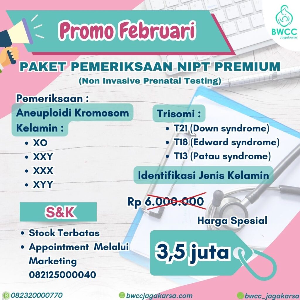 Promo Februari NIPT - BWCC Jagakarsa